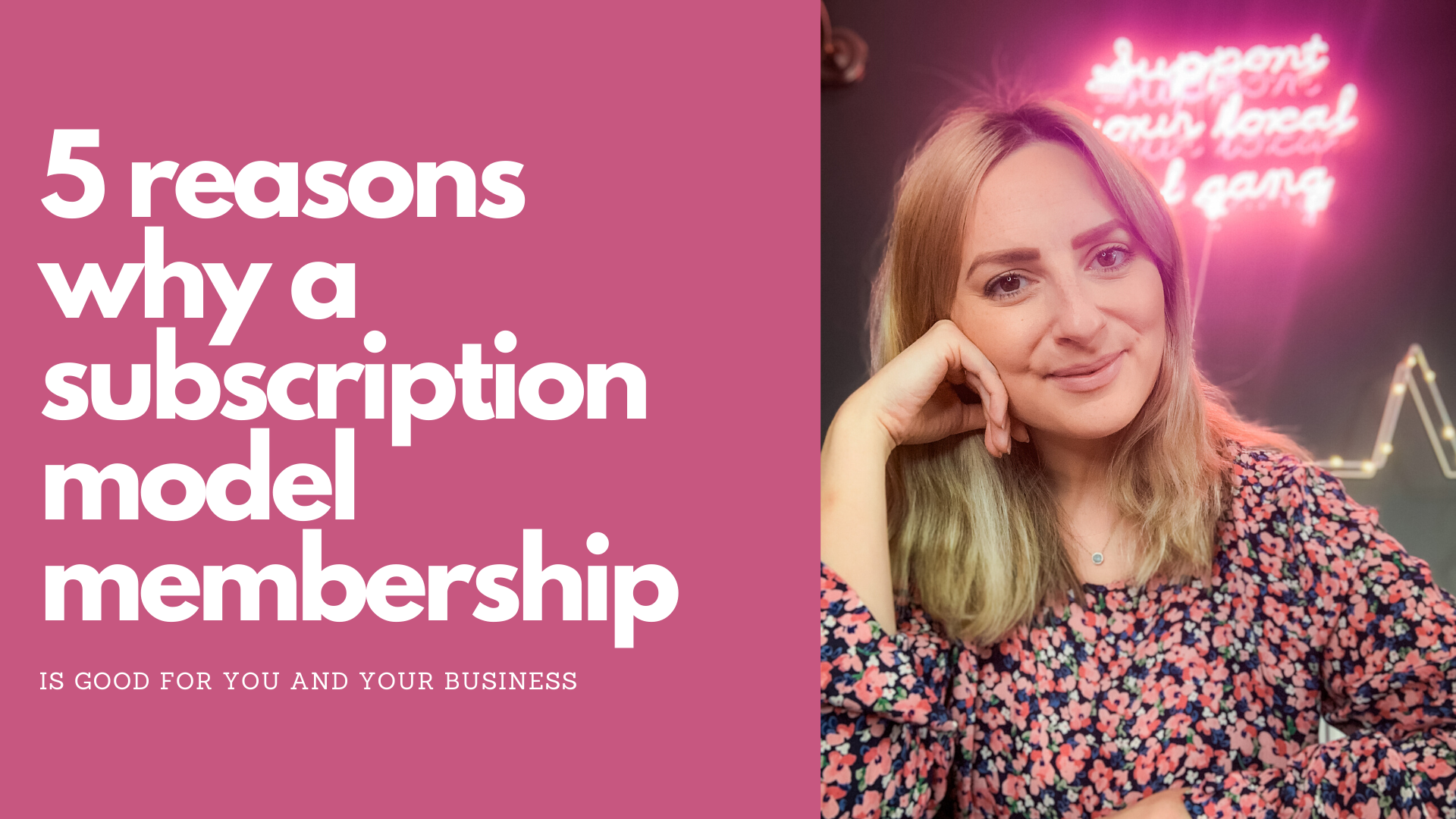 5 reasons why a subscription membership model is good for you and your ...